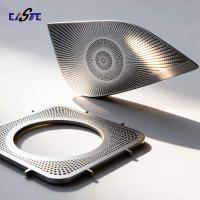China Custom Photo-Etched Car Speaker Grilles 0.02-1.5mm Thickness ±0.01mm Tolerance for German Market for sale