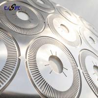 China Custom Etched Encoder Discs 0.015mm Line Width 0.05-0.4mm Thickness for Servo Motors for sale
