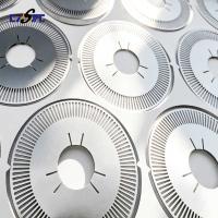 China Custom Etched Encoder Discs 0.015mm Line Width 0.05-0.4mm Thickness for Servo Motors for sale