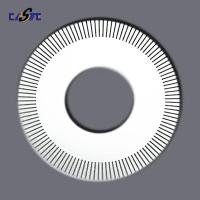 China Custom Micro-Etched Encoder Discs 0.05mm Thickness 15µm Line Width for Aerospace Defense for sale