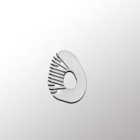 China Custom Precision Etched Metal Blade Components with ±0.01mm Tolerance and Radial Slots in Steel Titanium for sale