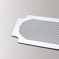 China Custom Round Hole Etched Metal Mesh Precision Perforated Metal Sheet for sale
