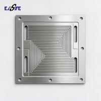 China Custom Etched Bipolar Plate Service Stainless Steel 316L Titanium Flow Field Plates For PEM Electrolyzer for sale