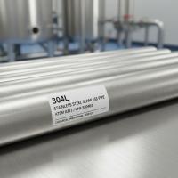 China 316L Stainless Steel Seamless Pipe 168.3mm OD 7.11mm Wall ASTM A312 Annealed Pickled 6m for sale