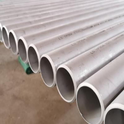 China 2205 Stainless Steel Round Pipe UNS S32205 Seamless Welded For Oil Gas Marine Applications for sale
