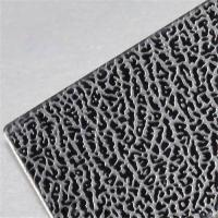 China Leather Texture Decorative Metal Panels PVD Color Coating Wear Resistant for sale