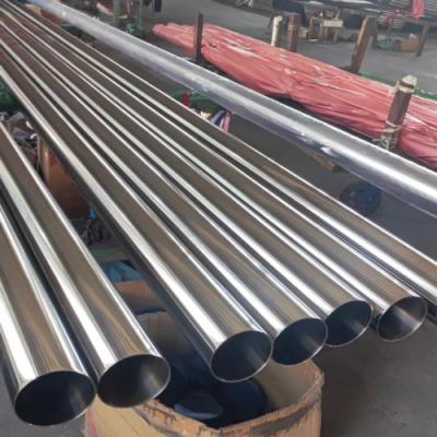 China Marine Grade Stainless Steel Seamless Pipe Molybdenum Bearing For Chemical Service for sale