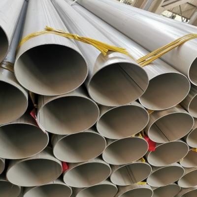 China Industrial Welded Stainless Steel Pipe Schedule 5S To 40S Hydrostatically Tested for sale