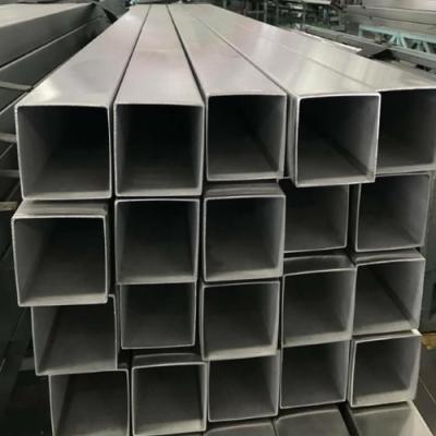 China Stainless Steel Hollow Section Square Tube Corrosion Resistant For Frames Railings for sale