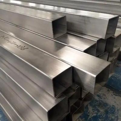 China Welded Stainless Steel Square Tube Structural ERW Hollow Section For Frames Railings for sale