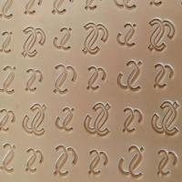 China 430 Patterned Stainless Steel Sheet Decorative No.4 brushed BA SS Embossed Sheet for sale