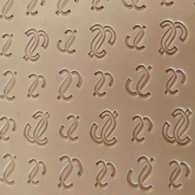 China 430 Patterned Stainless Steel Sheet Decorative No.4 brushed BA SS Embossed Sheet for sale