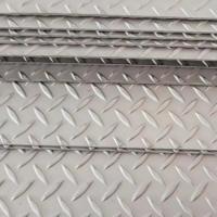China ASTM A240 316 Embossed Stainless Steel Sheet 0.6mm-3.0mm Thickness Linen Leather Pattern for Anti-Slip Flooring Systems for sale