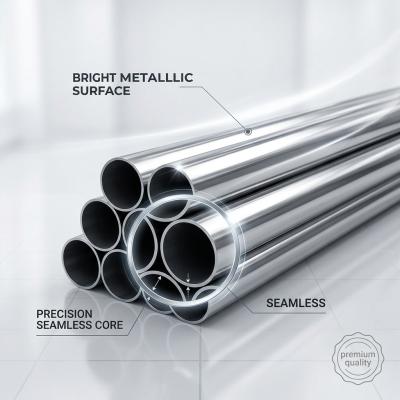 China 904L Stainless Steel Seamless Pipe ASTM A312 33.4mm x 3.38mm 6 Meter Length Annealed Pickled for sale