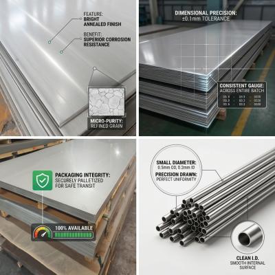 China 904L Stainless Steel Precision Pipe ASTM A269 25.4mm x 2.11mm 6 Meter Length Bright Annealed for sale