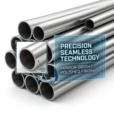 China 317L Stainless Steel Seamless Pipe ASTM A312 73mm x 5.16mm 6 Meter Length Annealed Pickled for sale