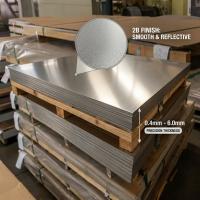 China 321 Cold Rolled Stainless Steel Sheet 2B Finish Titanium Stabilized Heat Resistant 0.4mm-6.0mm for sale