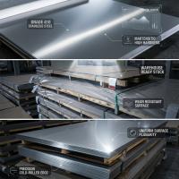 China 410 Cold Rolled Stainless Steel Sheet 2B Finish Martensitic High Hardness Wear Resistant for sale
