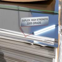 China S32205 Duplex Hot Rolled Stainless Steel Plate No.1 Finish 2205 Grade 3.0mm-60mm High Strength for sale
