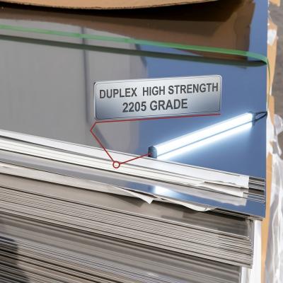 China S32205 Duplex Hot Rolled Stainless Steel Plate No.1 Finish 2205 Grade 3.0mm-60mm High Strength for sale