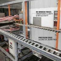 China 316L Mirror Finish Stainless Steel Sheet 8K Polished Marine Grade 0.5mm-3.0mm PVC Coated for sale