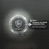 China 304 Square Pattern Embossed Stainless Steel Sheet Textured Decorative Panel 0.6mm-3.0mm for sale