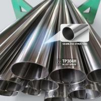 China ASTM A312 TP304H Stainless Steel Seamless Pipe SCH80 High Temperature Boiler Tube for sale