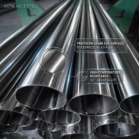 China ASTM A312 TP321 Titanium Stabilized Stainless Steel Seamless Pipe Annealed SCH40 for High Temperature Service for sale