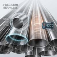China ASTM A312 TP347H Niobium Stabilized Stainless Steel Seamless Pipe SCH80 for High Temperature Power Plant Applications for sale