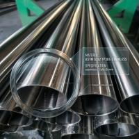 China ASTM A312 TP304 Stainless Steel Seamless Pipe with Annealed & Pickled Finish SCH40 in 6 Meter Length for sale