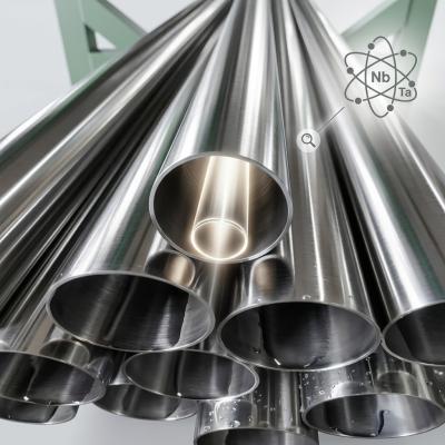 China ASTM A312 TP347 Niobium Stabilized Stainless Steel Seamless Pipe Annealed SCH40 for High Temperature Applications for sale