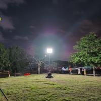 China 200W LED Balloon Light Tower for Camping Outdoor Portable and Energy Saving CRI Ra 70 for sale