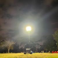 China Portable Tower Light LED Balloon Work Light 700 Watt Super Bright with 360° Illumination for sale