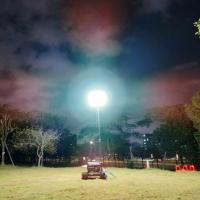 China 120W  AC 90-305V Voltage LED Balloon Work Light Tower for Easy Quick Setup and Mobile for sale