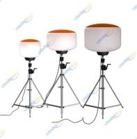 China Portable Construction Balloon Work Light 150W 360 Degree Illumination High Power LED Tripod Stand for sale