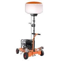 China Trolley Balloon Led Light Tower Lights Fitting 700W Lighting Tower For Disaster for sale
