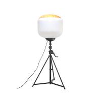 China Hand Crank Tripod LED Outdoor Balloon Lights 600W Mobile Light Tower For Contractor for sale