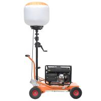 China 360 Degree Illumination Led Balloon Lights 500W Towable Light Tower For Outdoor for sale