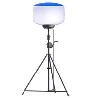 China Omni Illumination LED Balloon Lights 500W Generator With Light For Temporary Construction for sale