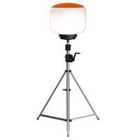 China Construction Size Balloons Construction Light Tower 80000lm 500W Diesel Generator Light Tower for sale