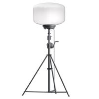 China Power Generator Balloon Light Tower Lamp 96000lm Telescoping Light Tower for sale