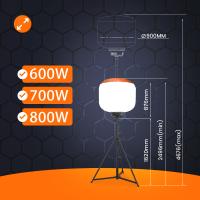 China 700W Led Balloon Lights 112000lm Outdoor Tower Light For Industrial Illumination for sale