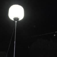 China Versatile Portable Work Light 700Watt Balloon LED Light Tower For Road Maintenance for sale
