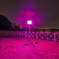 China 4500lm 7800lm Tripod Work Lamp 60W Balloon Light Tower For Events for sale