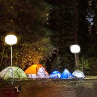 China 28000Lumen Portable Light Tower 200 Watt Led Balloon Light For Camping for sale