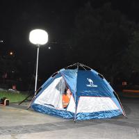 China Battery Powered Reusable Led Balloons 200W 320W Mobile Lighting Tower For Outdoor Events for sale