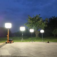 China Easy Quick Setup Balloon Light 320W Light Tower Portable For Search And Rescue for sale