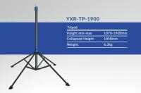 China Manual Lifting Black LED Light Tripod 1.9m  Balloon Light Stand for sale