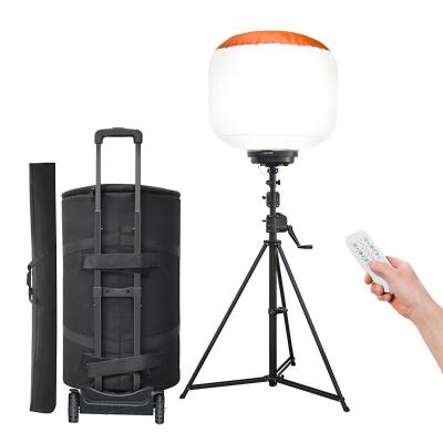 China Movable Balloon Light 80000lm 500W High Brightness For Roadworks Road Construction for sale