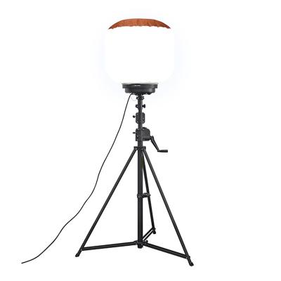 China AC90-305V 96000 Lumens LED Work Light Tower on 3.8m Tripod for Temporary Construction for sale